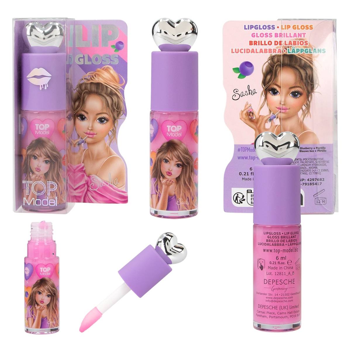 TOP MODEL TOP MODEL gloss za usne Glow BEAUTY and ME 12811 - Baby ...