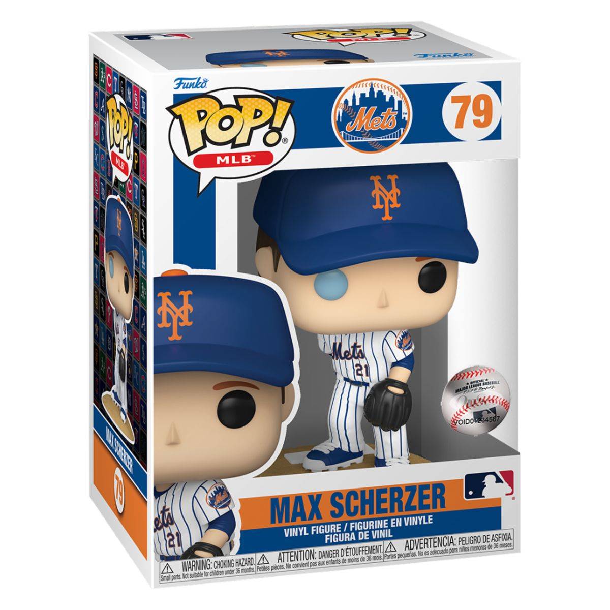 Funko pop Funko pop figura MLB Mets - Max Scherzer (home jersey) - Baby ...
