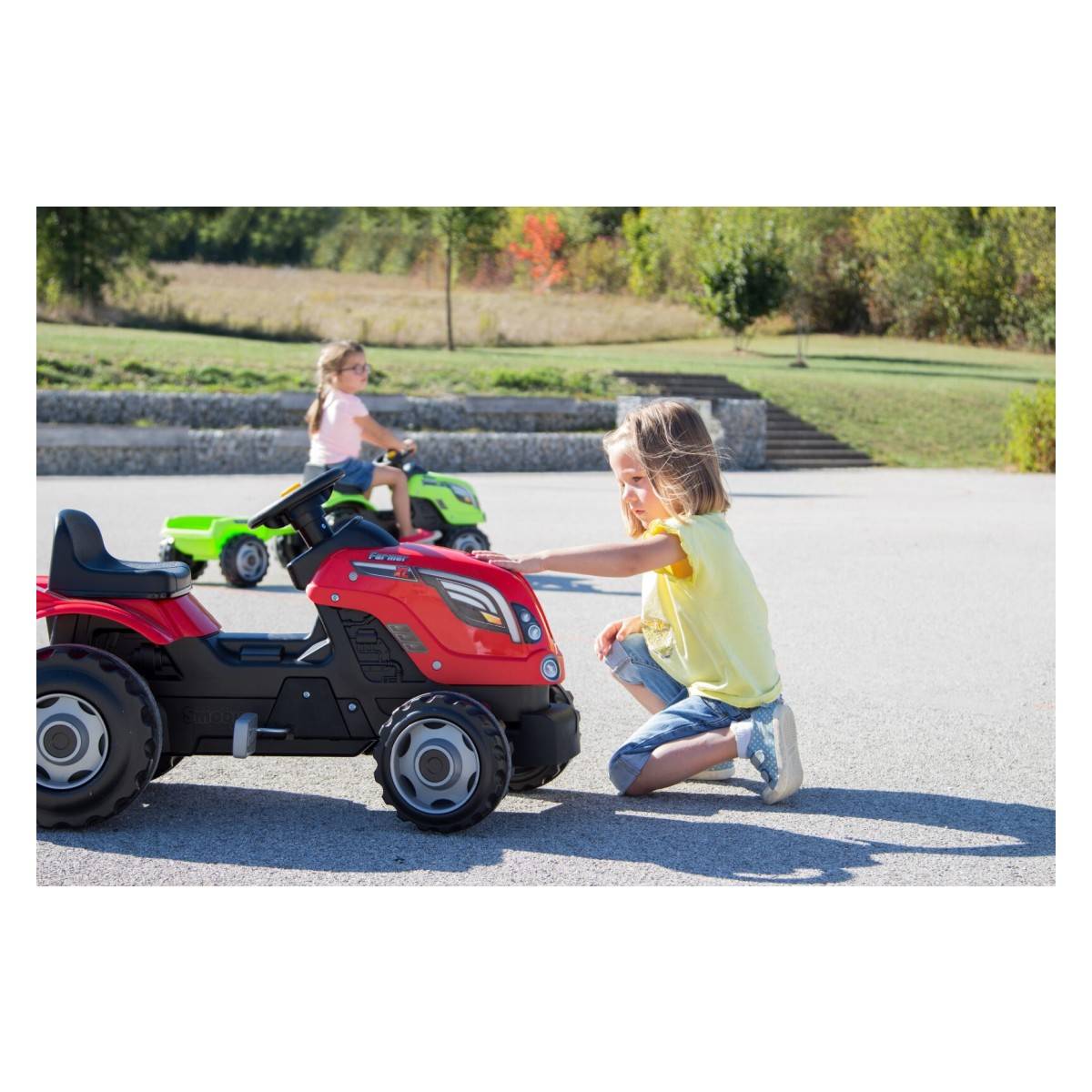 SMOBY traktor s prikolicom, crveni - Baby Center internet trgovina ...