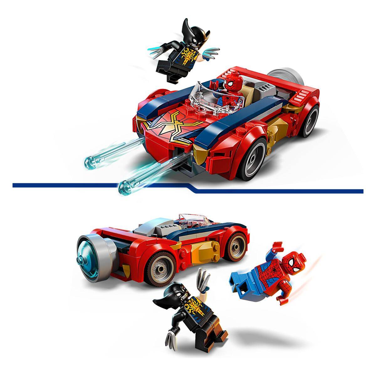 LEGO® SUPER HEROES 76336 Spider-Man u automobilu protiv Venomiziranog ...