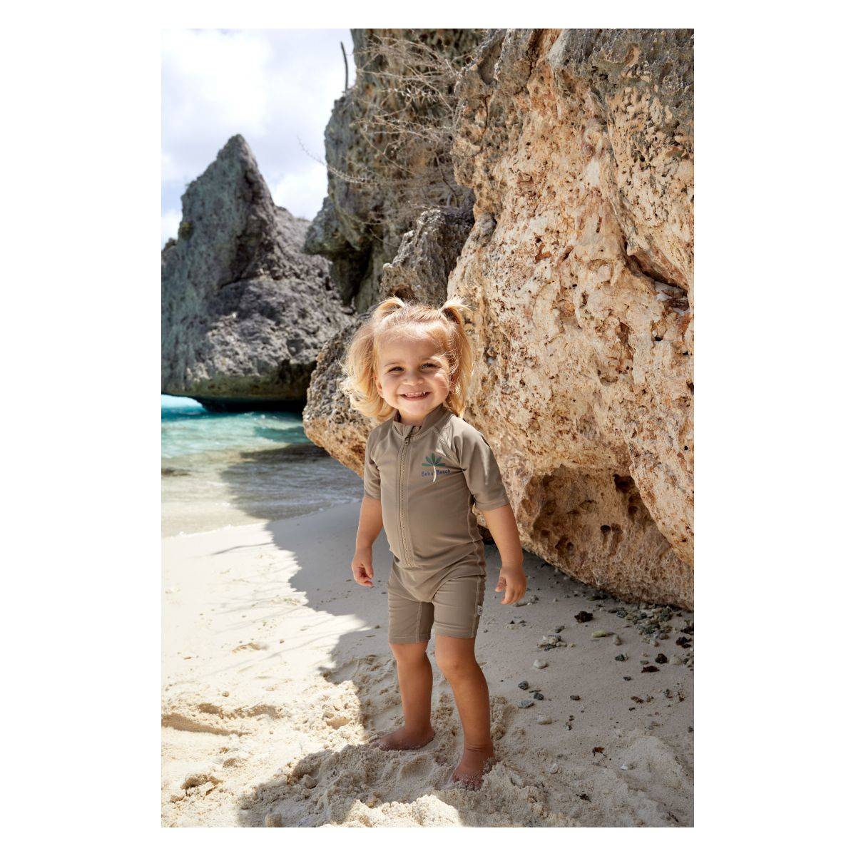 LÄSSIG kupaći kombinezon s UV zaštitom KR KH 1431019300-36 M Smeđa 98 - Baby Center internet ...