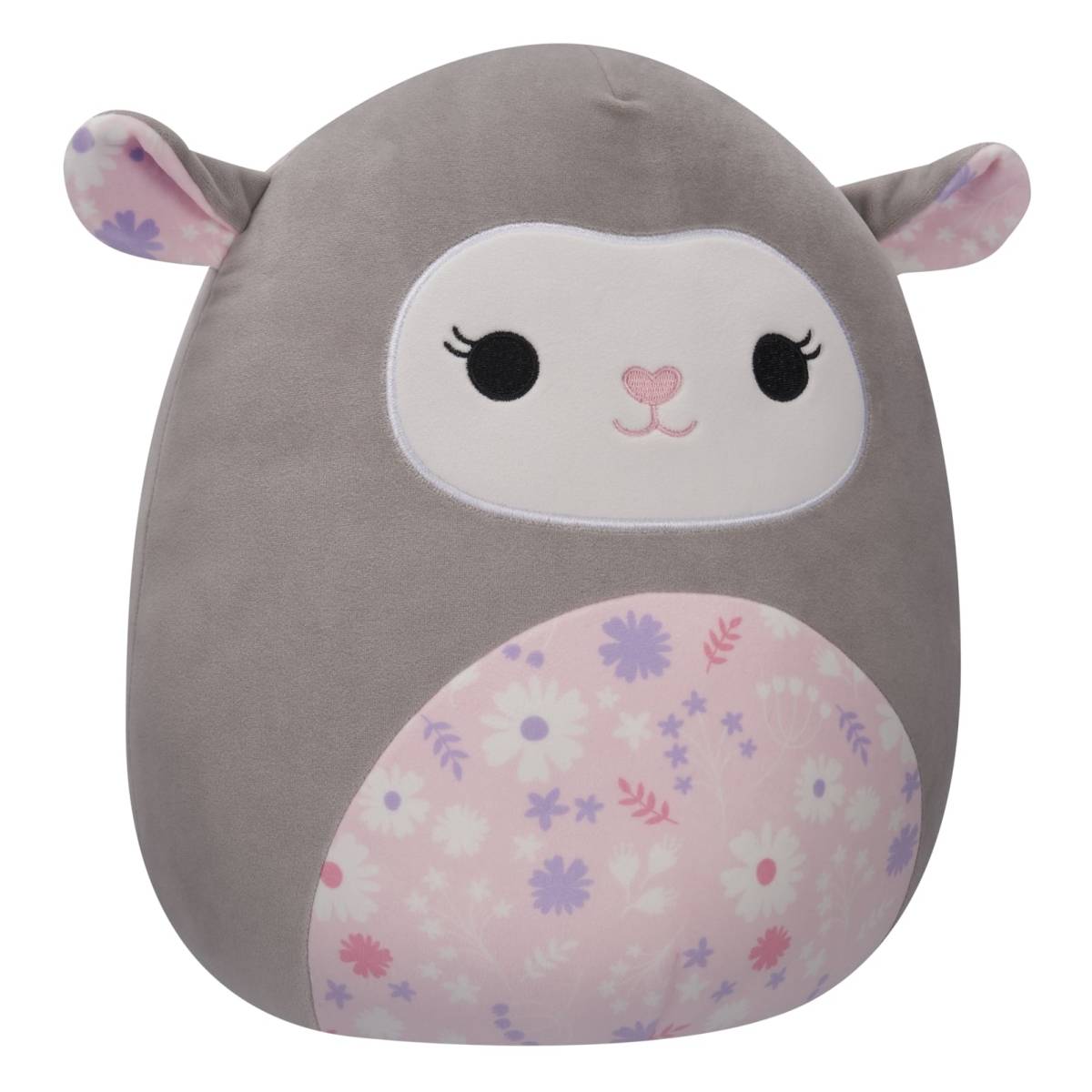 SQUISHMALLOWS 30cm - sivo janje s cvjetnim trbuščićem SQER00912 - Baby ...
