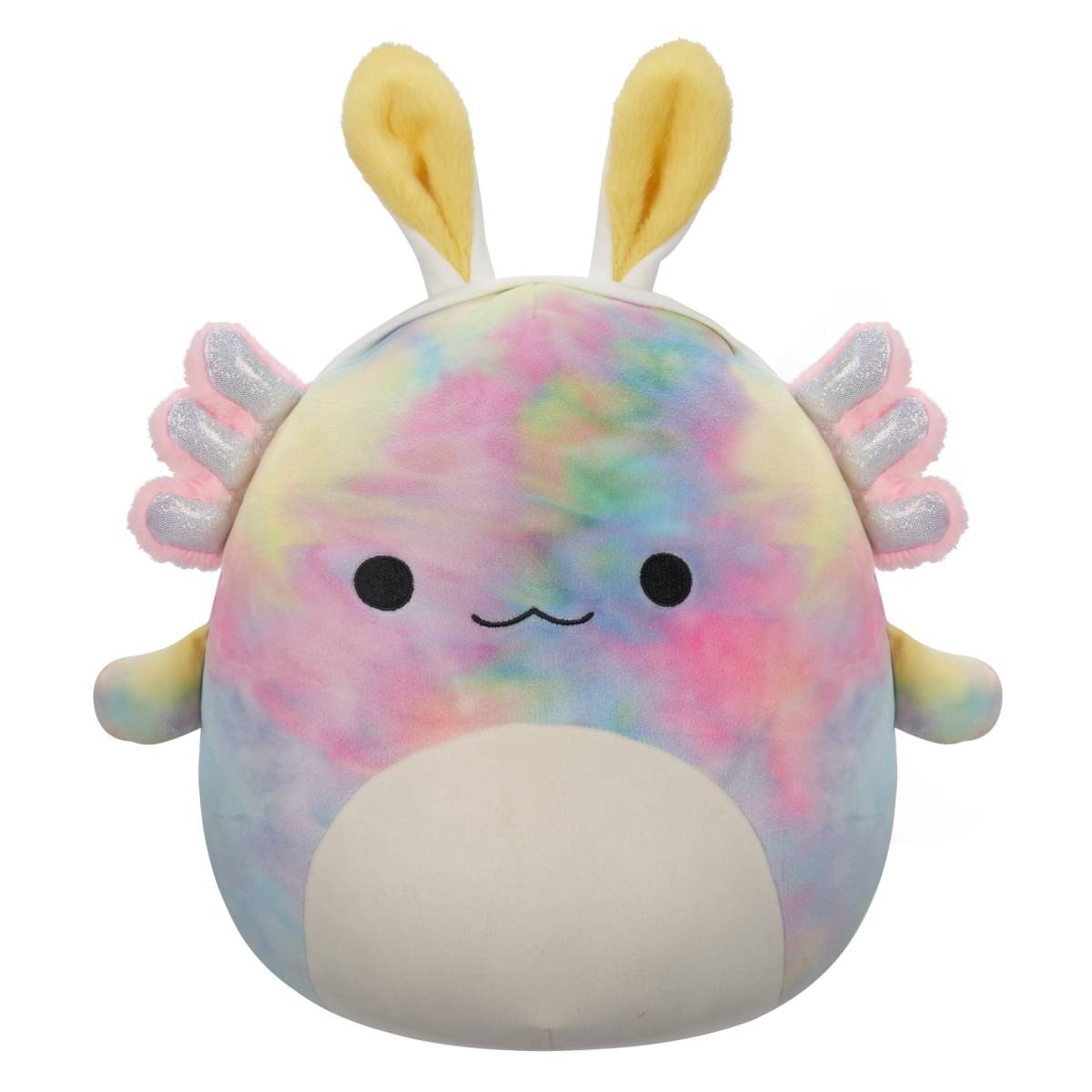SQUISHMALLOWS 30cm - Tinley - axolotl duginih boja s ušima od zeca ...