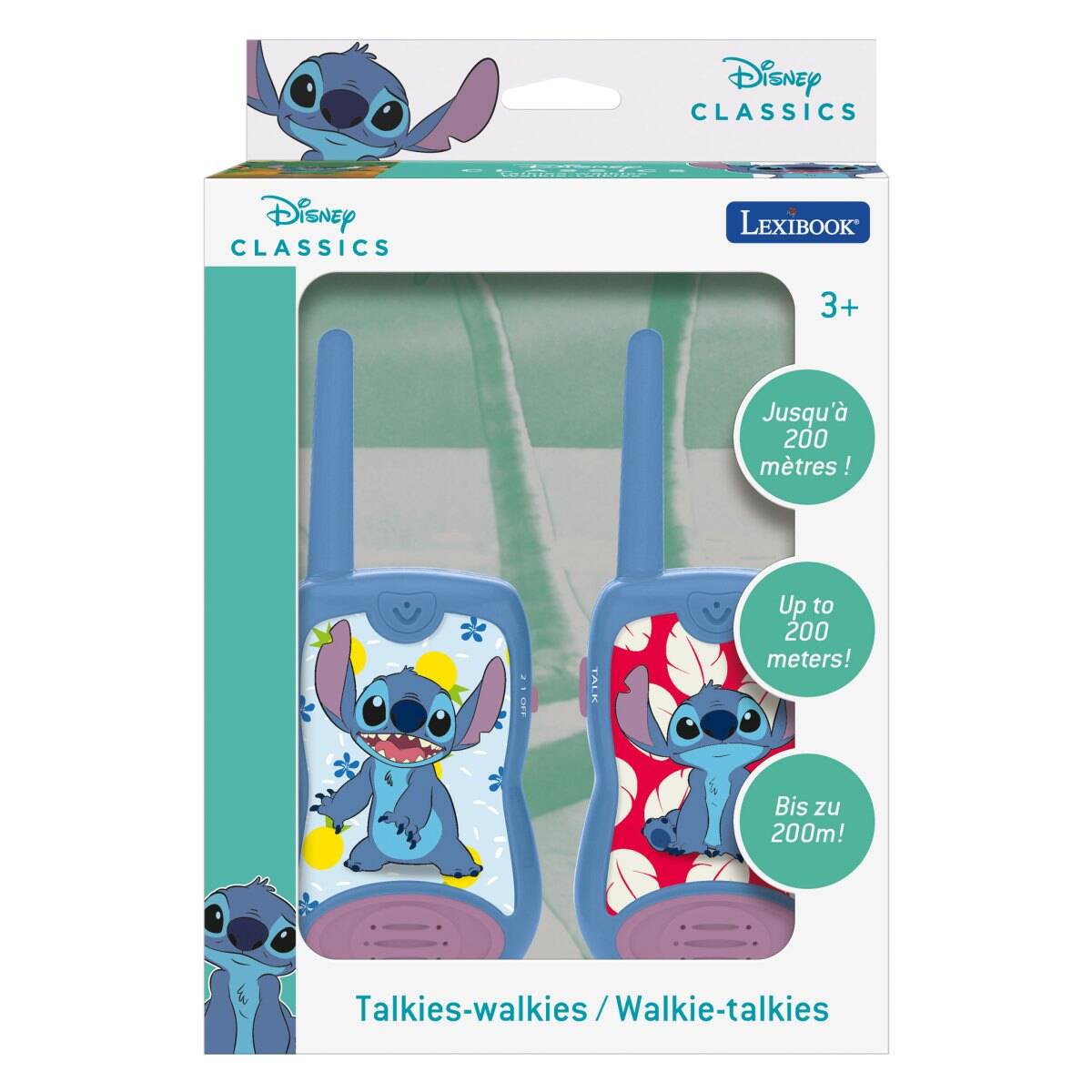 Lexibook Walkie-Talkie do 200m Stitch - Baby Center
