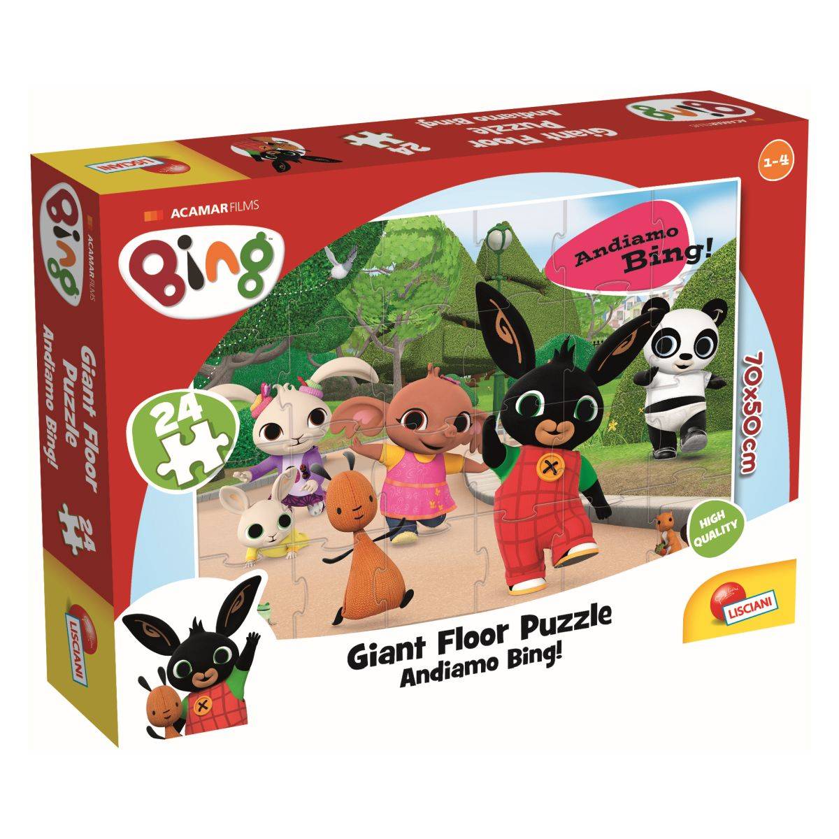 LISCIANI BING maxi puzzle, 24 kom, Ciao Bing - Baby Center internet ...
