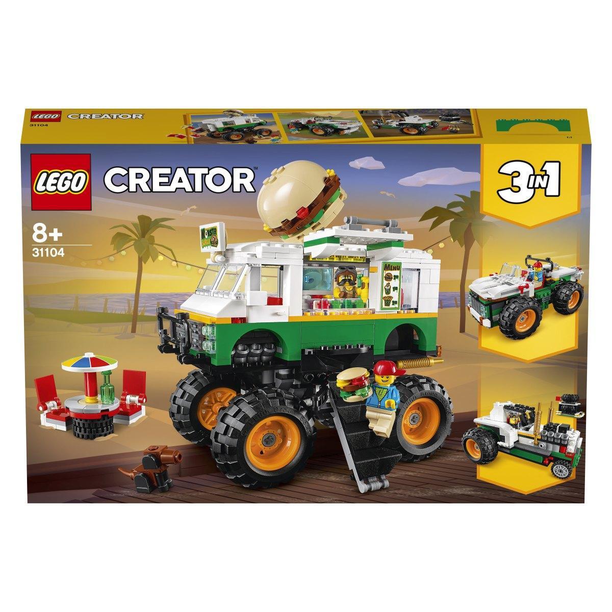 LEGO® CREATOR LEGO® CREATOR 31104 monstruozni kamion s hamburgerima ...
