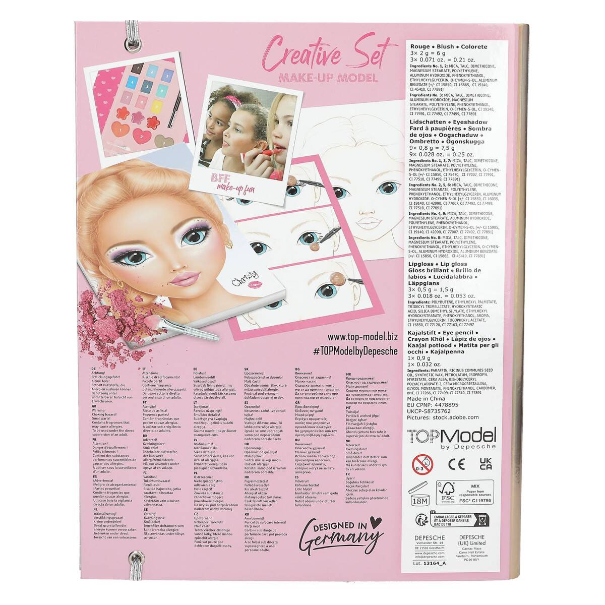 TOP MODEL Make Up kreativna mapa 0013164 - Baby Center internet ...