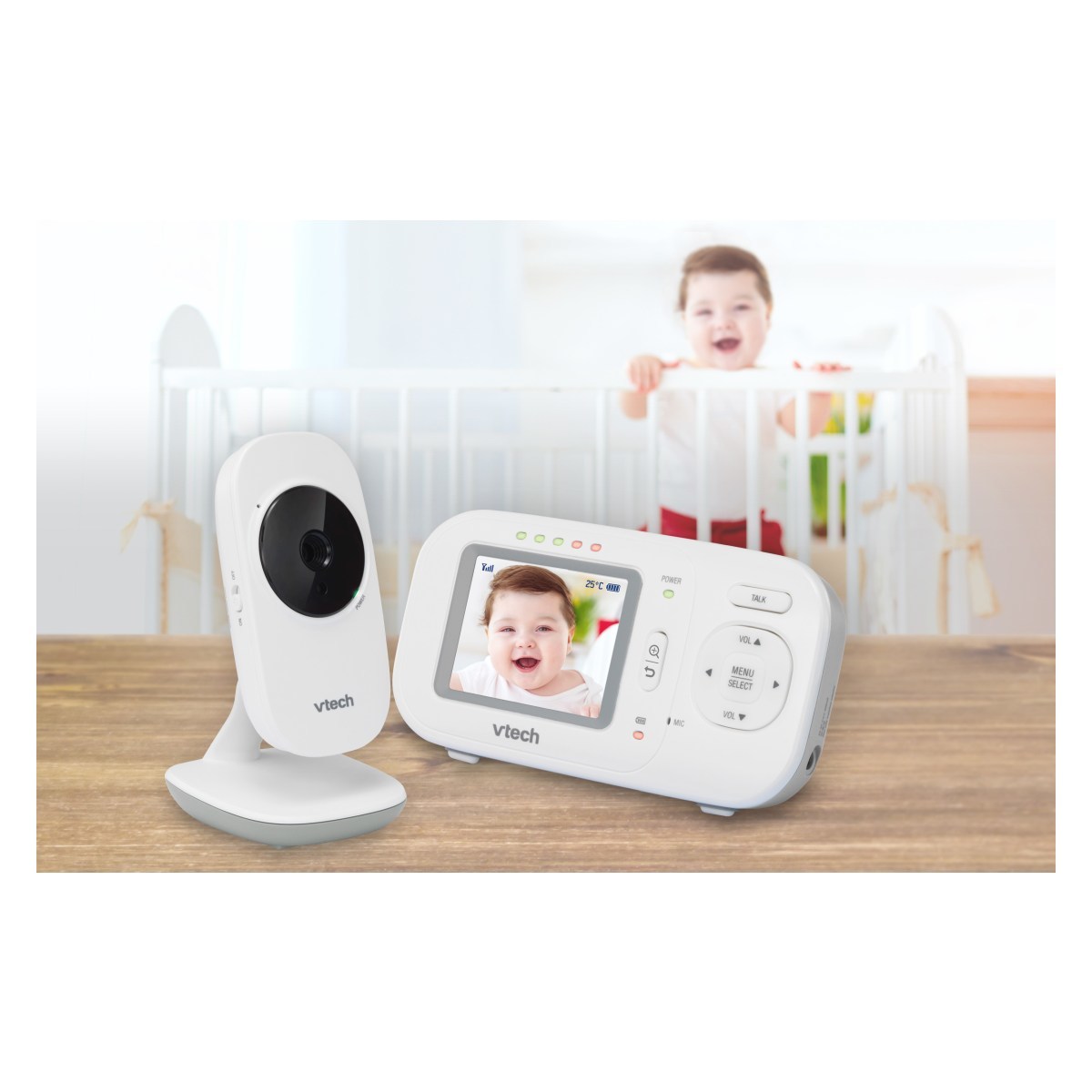 VTECH baby alarm - video VM2251 white - Baby Center internet trgovina ...