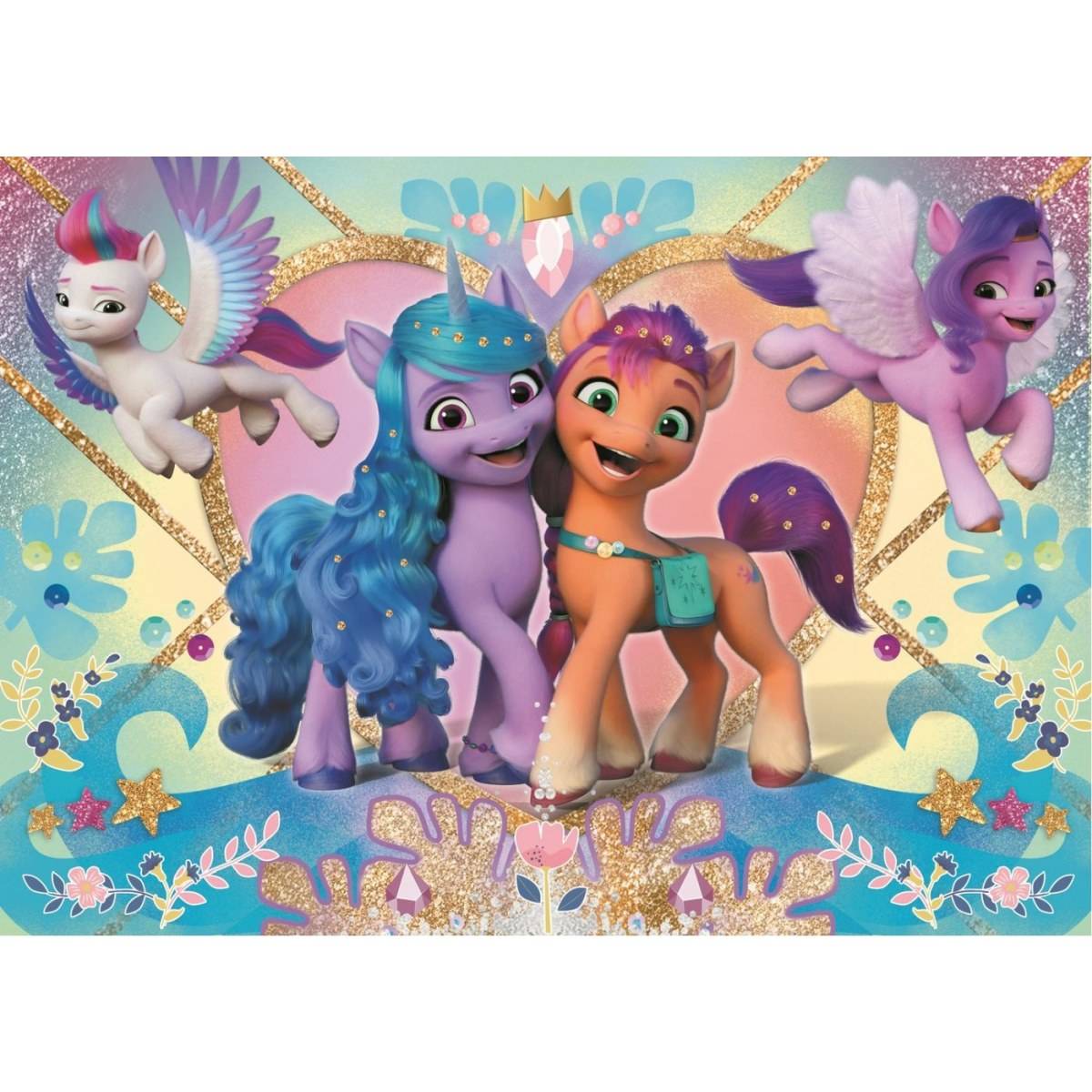 TREFL puzzle glitter My Little Pony, 100 kom - Baby Center internet ...
