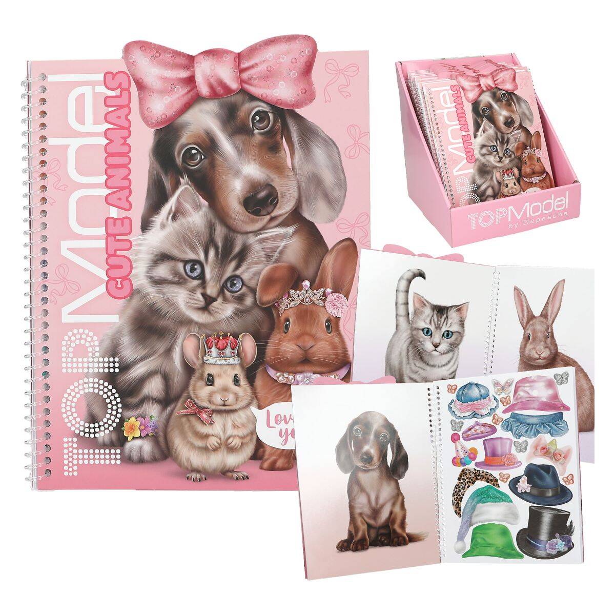 Top Model nalepke Cute Animals Dress Me up - Baby Center