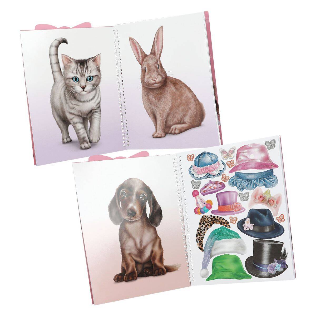 Top Model nalepke Cute Animals Dress Me up - Baby Center