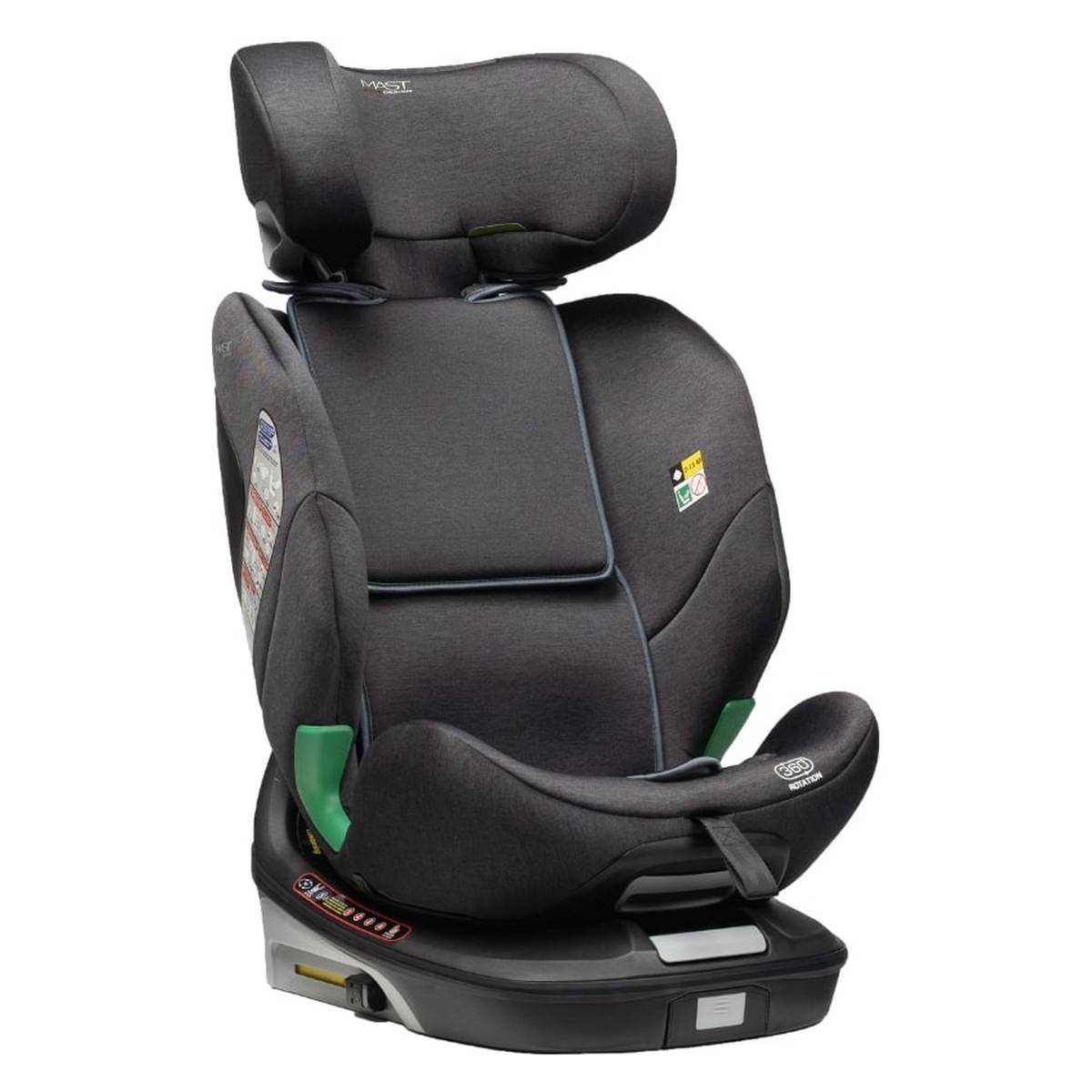 MAST Autosjedalica i-size 40-150 cm M.Rox dark grey - Baby Center ...
