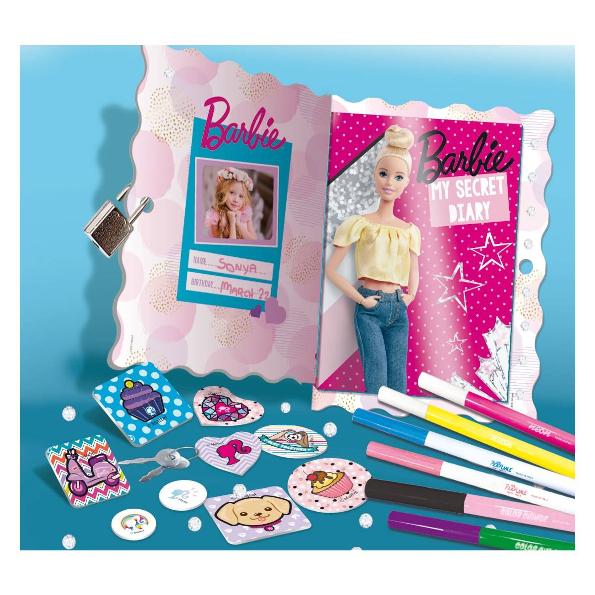 LISCIANI Barbie tajni dnevnik - Baby Center internet trgovina ...