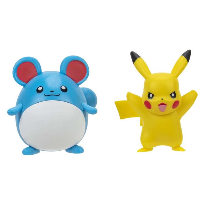 POKEMON figurica battle figure - Pikachu and Marill PKW2646 - Baby ...